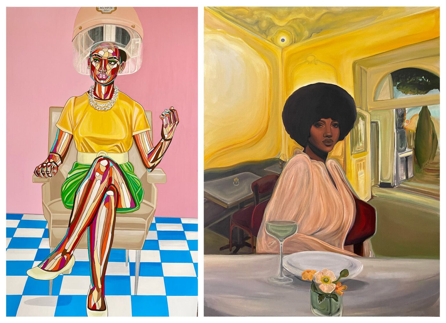 Ladies of Leisure: REWA & Megan Gabrielle Harris - De Buck Gallery : De ...