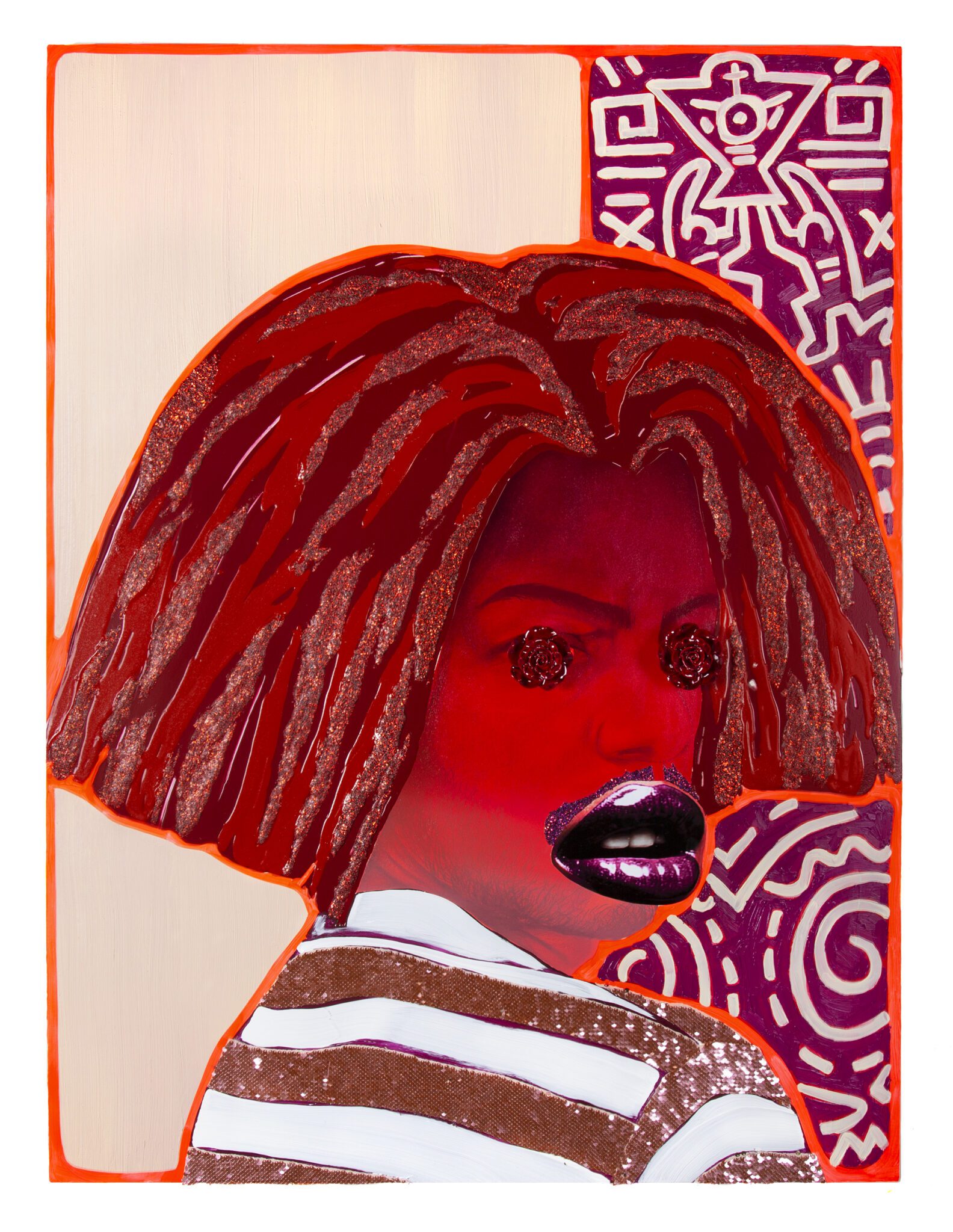 Devan Shimoyama: Tarot Series - De Buck Gallery : De Buck Gallery